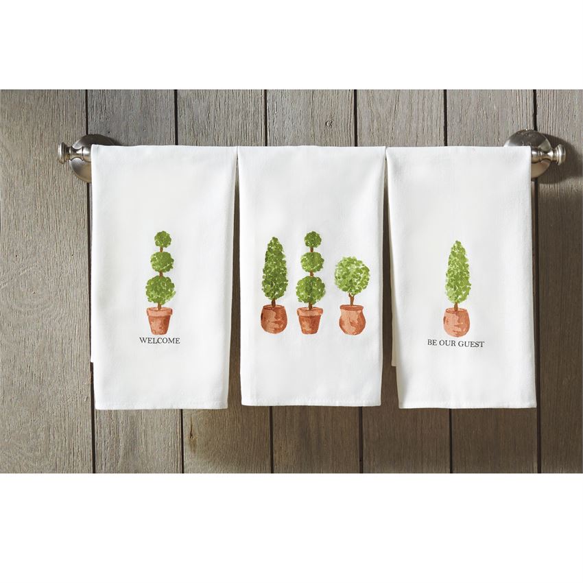 Topiary Dish Towels – Copper Lane Gifts & Interiors